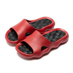 Thick Sole Men Cozy Slippers Non Slip Indoor And Outdoor Breathable