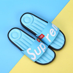 Summer Custom Fashion Letter Non Slip Slide Sandal Soft Sole