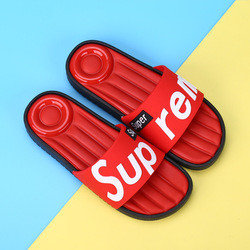Summer Custom Fashion Letter Non Slip Slide Sandal Soft Sole