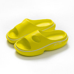Best price women summer thick sole non-slip Japanese style bathroom bath slippers couple home shoes with high quality