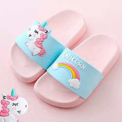 Cute Custom Summer Children Slipper Shoes Outdoor Soft Cartoon