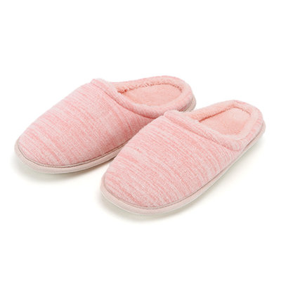 Women Winter house Indoor Slippers soft Plush Single jersey Slippers Non-slip Floor Shoes ladies Bedroom Home Slippers