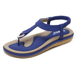 Summer 2022 new sandals women non-slip slippers metal buckle large size flat outdoor shoes wholesale flip flops