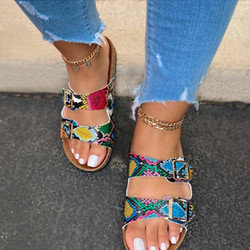 2022 new transparent women slides slippers wholesale fashion beach casual shoes for ladies soft sole flat sandals