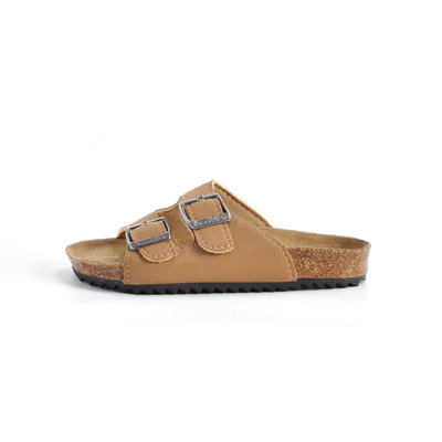 New design summer children cork sandals boys and girls flip flops slippers solid color beach casual shoes baby casual shoes