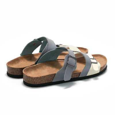 2022 spring ladies cork slippers fashion men beach casual shoes breathable non-slip summer sandals women