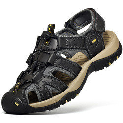 Summer Men Casual Footwear  Sandals Closed Toe Outdoor Non Slip