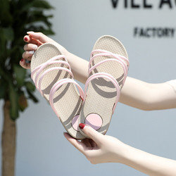 High quality soft sole summer sandals for ladies fashion outdoor comfortable flat Light Weight slippers in stock