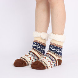 2021 New Fashion wholesale Custom Warm Fuzzy Socks Winter Comfortable Soft Women Fluffy Winter slipper Socks