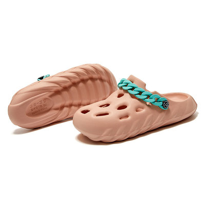 Summer Hole Shoes EVA Candy color cute chain decorate Hollow slippers Cute Non-Slip Breathable women Sandals
