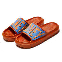 New Summer Unisex Slide colorful letters vamp Men indoor slippers home ladies Shoes Couple Hot sale Women Flat Sandals