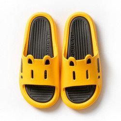 New uppers hollow couple sandals indoor non-slip two-color bottom slippers summer fashion casual slipper dog sandals