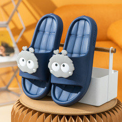 Hot sell summer cute indoor household bathroom slippers cartoon decoration soft bottom wear-resistant couple sandals