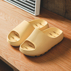 New unisex bathroom slippers summer indoor non-slip thick-soled hollow drainage quick-drying sandals hole shoes