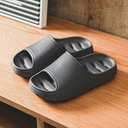 New unisex bathroom slippers summer indoor non-slip thick-soled hollow drainage quick-drying sandals hole shoes