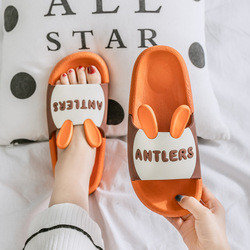 Summer  new home indoor light and flexible couples slippers bathing thick-soled non-slip sandals wholesale
