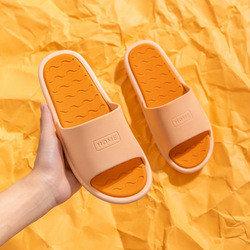 New fashion house slippers summer indoor non-slip bathroom sandals couples home casual breathable shoes