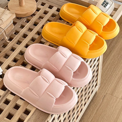 Wholesale high quality slippers indoor home summer ladies soft bottom EVA material non-slip bathroom sandals