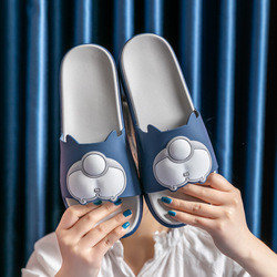 Hot sell summer sandals home bathroom non-slip thick-soled slippers cute comfortable and breathable couple shoes