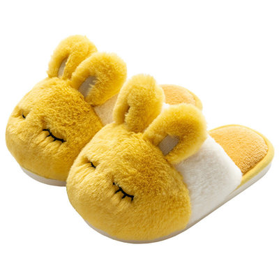 Autumn and winter factory price Girls cheap bedroom slippers thick bottom non-slip Children household shoes
