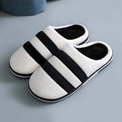 2021 new design non-slip home indoor shoes wholesale warm couple soft plush autumn and winter ladies slippers