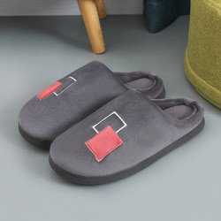 New high quality home indoor shoes female winter 2021 warm and non-slip cheap bedroom slippers wholesale