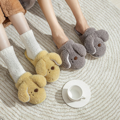 High quality PVC material soft sole lightweight slippers women thermal and hard-wearing home indoor shoes in stock