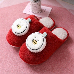 Women winter slippers new cartoon non-slip cute warm plus fluff autumn and winter couple home indoor shoes