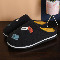 Winter Ladies coral Fleece Tpr Sole Warm Slippers indoor non-slip  thickening home couple plus fluff shoes wholesale