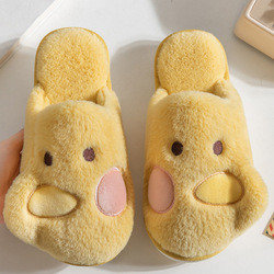 New Design Cartoon Cute cartoon Women Home Indoor Slippers Thick Bottom Plush Warm Non-Slip Autumn Winter slipper