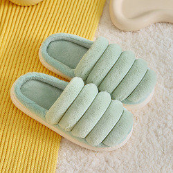 new fashion cute Caterpillar design Couple Rabbit Hair Slipper Autumn Winter Men Warm Non-Slip Home Indoor slippers with low MOQ