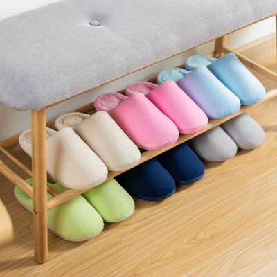 Winter Women house Indoor Slippers Soft Plush house shoes Non-slip Floor Shoes ladies Bedroom Home Slippers