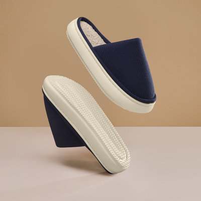 2021 Winter New Design Cute Solid Rubber Bacteriostasis Home indoor Slippers Female Thermal Non-slip house Shoes