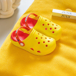 2021 new children's hole shoes non-slip boys and girls sandals summer indoor kids home wear-resistant slippers
