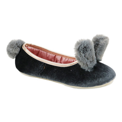 2020 Women  New Design Cute ears Slippers Ladies house Indoor and outdoor shoes