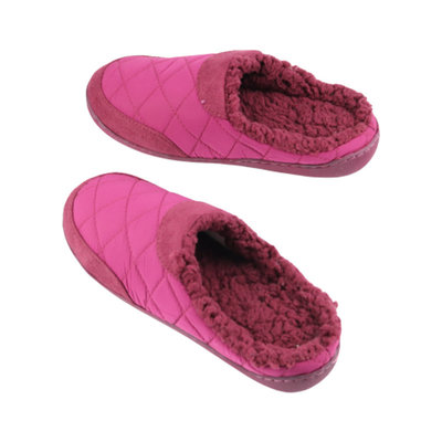 Autumn Winter  Non-Slip Female house Indoor slippers women Warm faux fur Heel Slippers