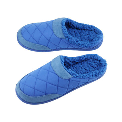 Autumn Winter  Non-Slip Female house Indoor slippers women Warm faux fur Heel Slippers