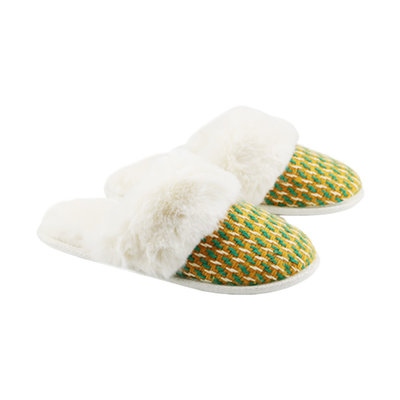 Winter Cozy Slipper Shoes Soft Plush Warm  Bedroom Anti Slip Fluffy Slipper Shoes