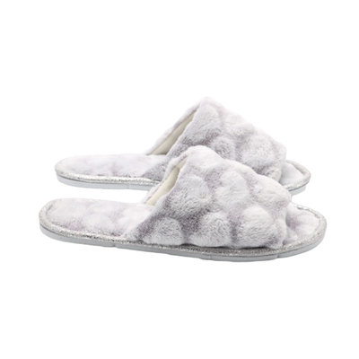 Love Hearts Pattern Plush Slipper Shoes Women Home Leisure Slipper Shoes