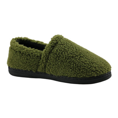 Winter Faux Fur Flat Shoes Sherpa Casual  Memory Foam Slippers