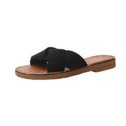Women Summer Beach Shoes  Casual Flat Bottom Rubber Outsole Material