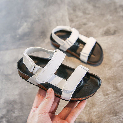 Sport Comfortable Children Slipper Shoes  Colorful Buckle Strap