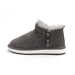 Breathable Anti Slippery Women Winter Ankle Boots With Popcorn Soles