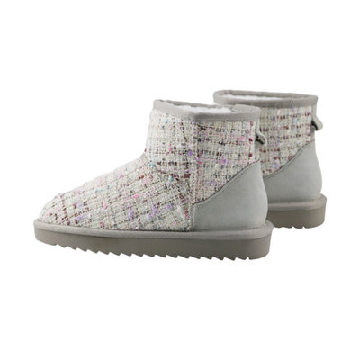 High Quality Winter faux fur Boots New Style Women fashion no-slip Snow Boots platform boots