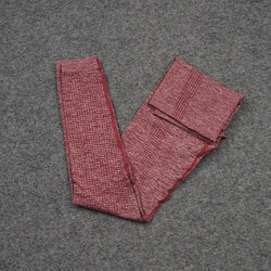 Explosive seamless breathable tight yoga set quick-drying bra fitness running gym wear sports women's pants trousers