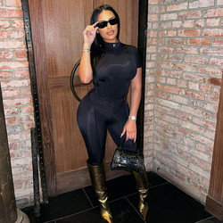 Summer custom women new print slim short sleeve sports top high waist peach hip gym wear tight trousers yoga suit