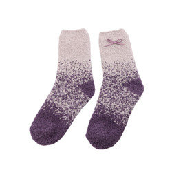 6 colors cute bow-knot knitted winter thick warm women slipper socks china sock wholesale