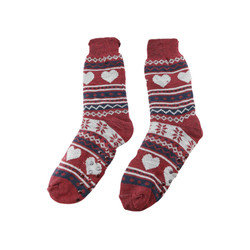 Thick Warm Knit Fuzzy Fluffy Slipper Socks Home Indoor Sherpa Lining Slipper Socks