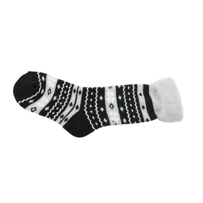 2 pairs Skidproof acrylic Warm Winter chunky Knitted slipper Socks for women anti slip socks