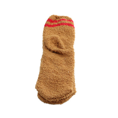 women warm cute elk casual home fuzzy slipper socks slouch socks